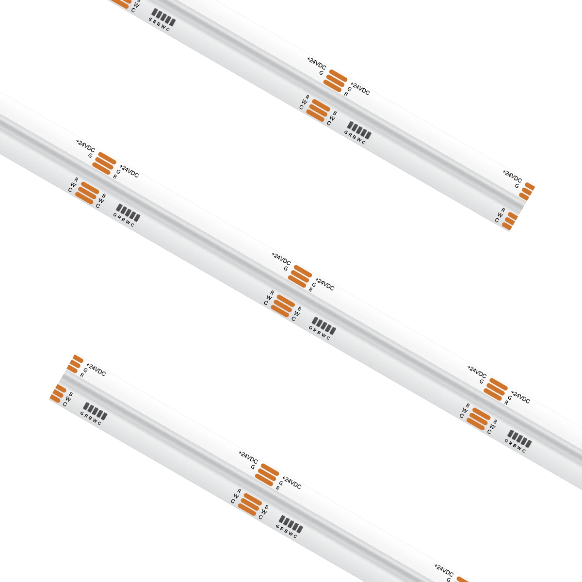 High Output COB Tape Light IP54 RGBTW – Eagle Rock LED
